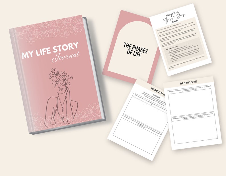 My Life Story Journal: A Personalized Diary to Capture Your Memories ...