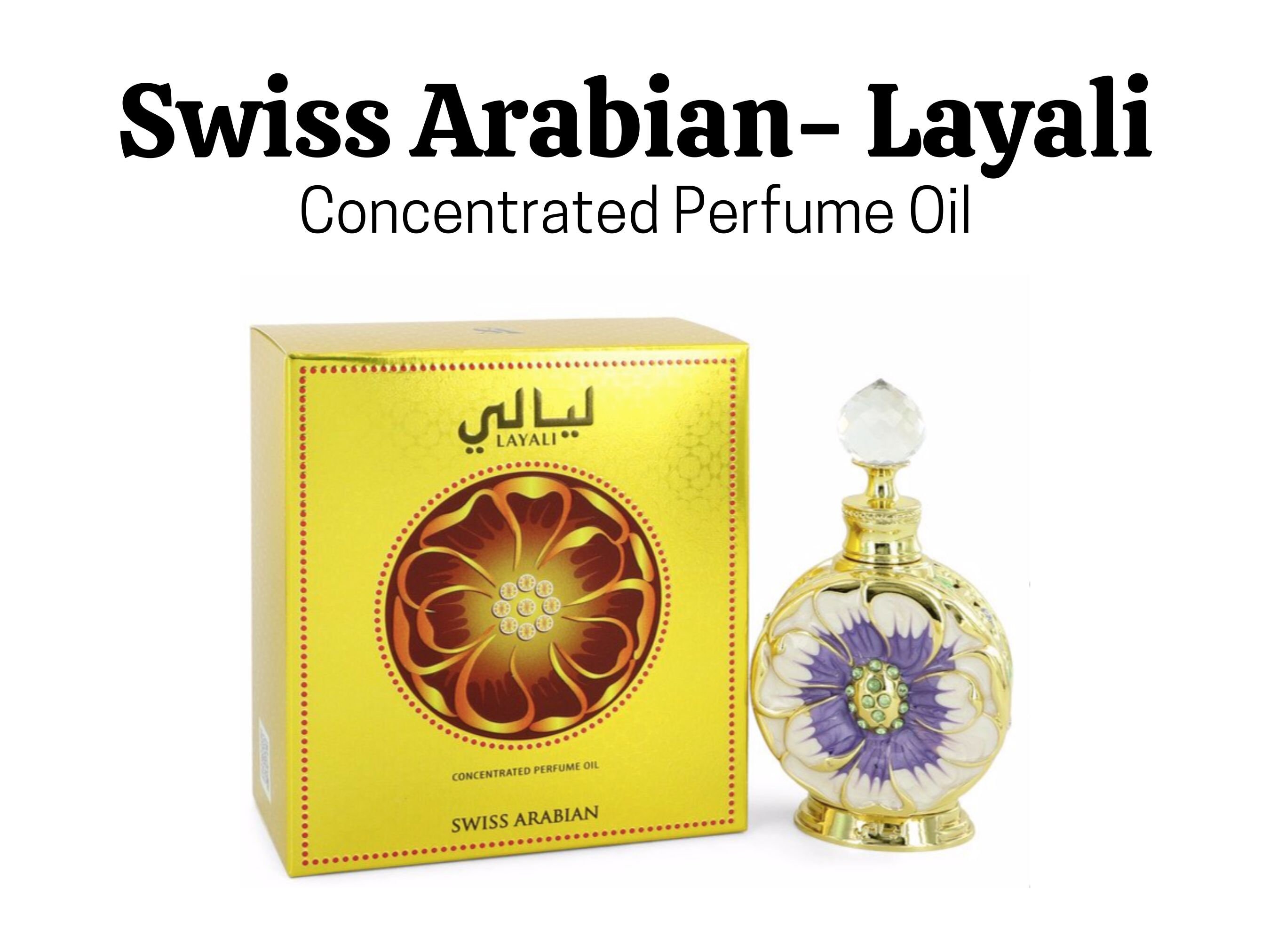Swiss Arabian Layali Concentrated Perfume Oil - Etsy