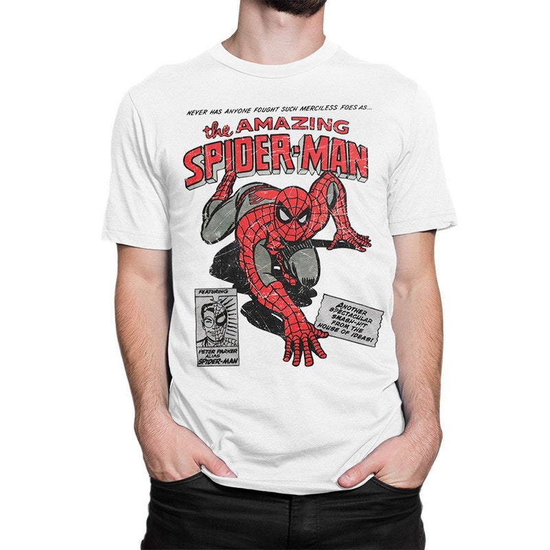 Spider Man T Shirt - Etsy