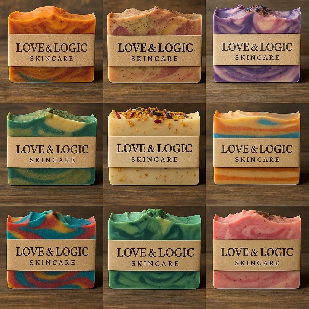 Small Batch Artisan Soaps, Made to Order. (set of Four) - Etsy