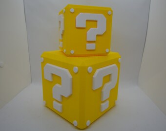 Mario Question Block Svg - Etsy