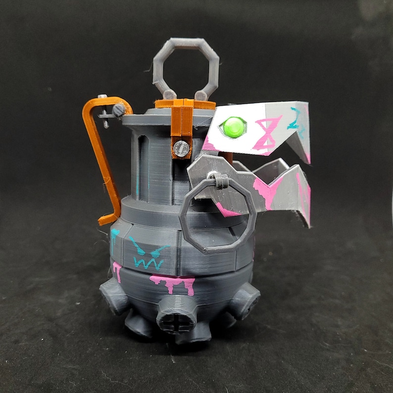Jinx Chomp Grenade - League of Legends / Arcane - Etsy