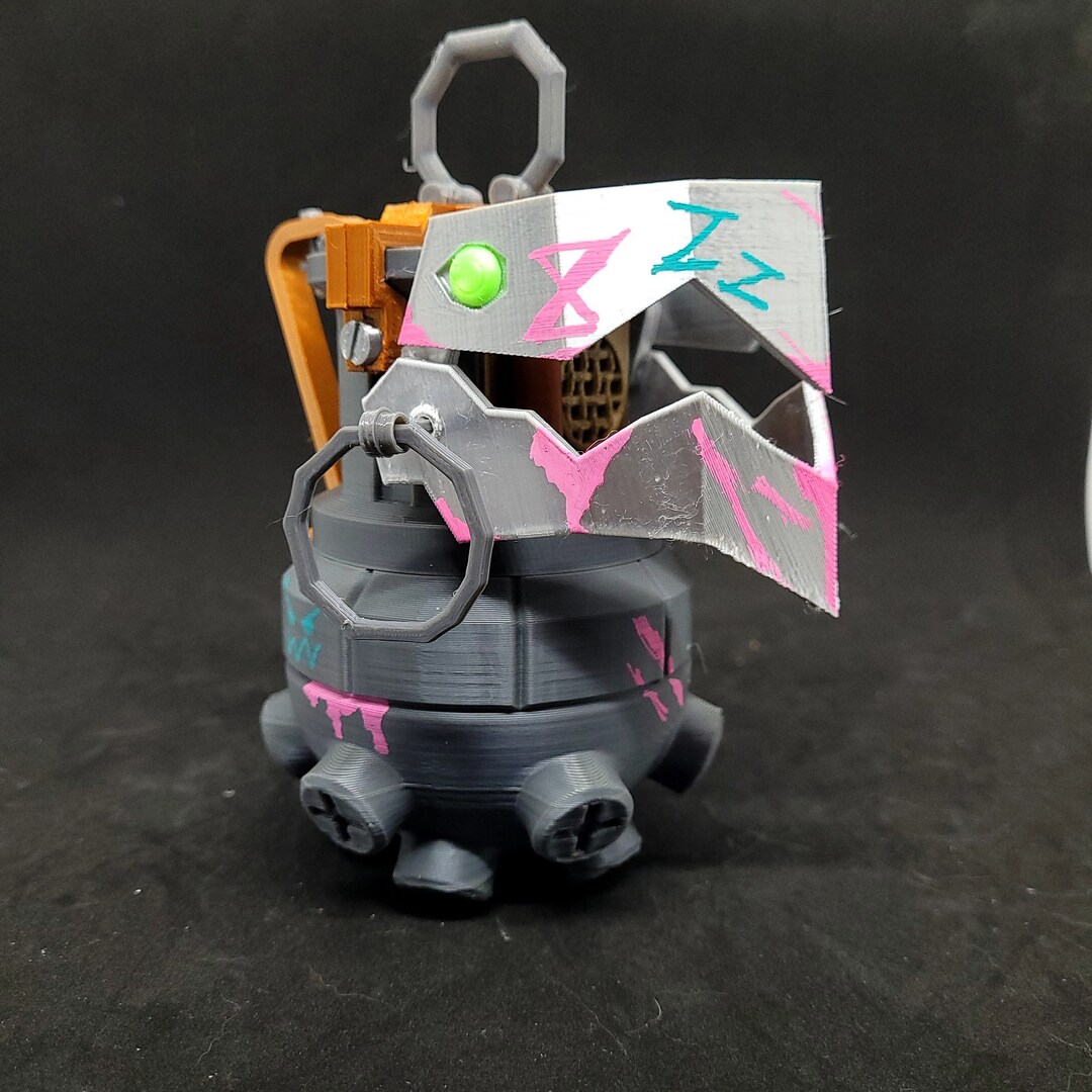 Jinx Chomp Grenade - League of Legends / Arcane - Etsy