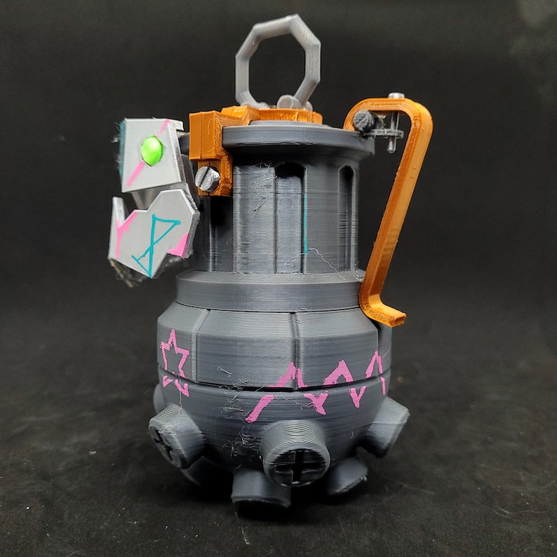 Jinx Chomp Grenade - League of Legends / Arcane - Etsy