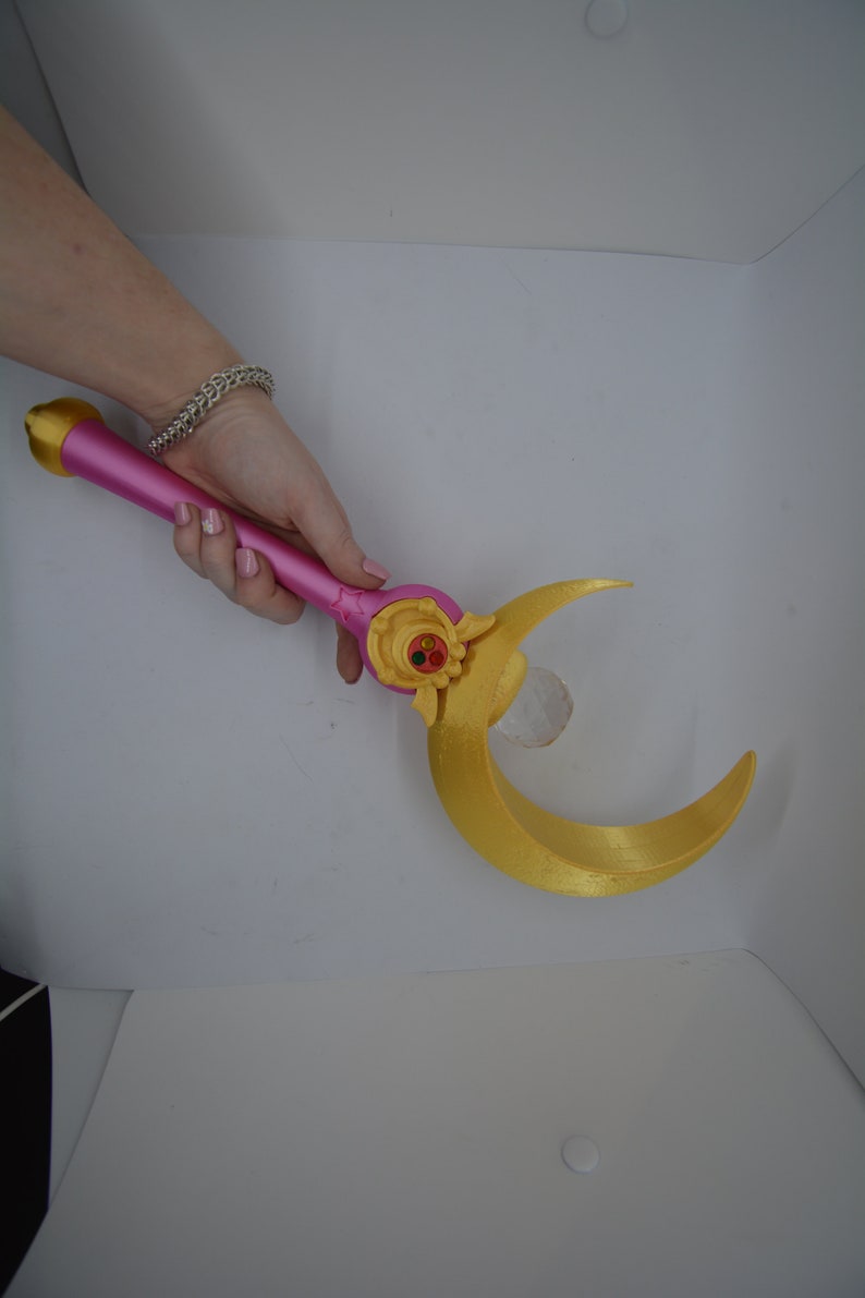 Sailor Moon Crescent Moon Rod - Etsy