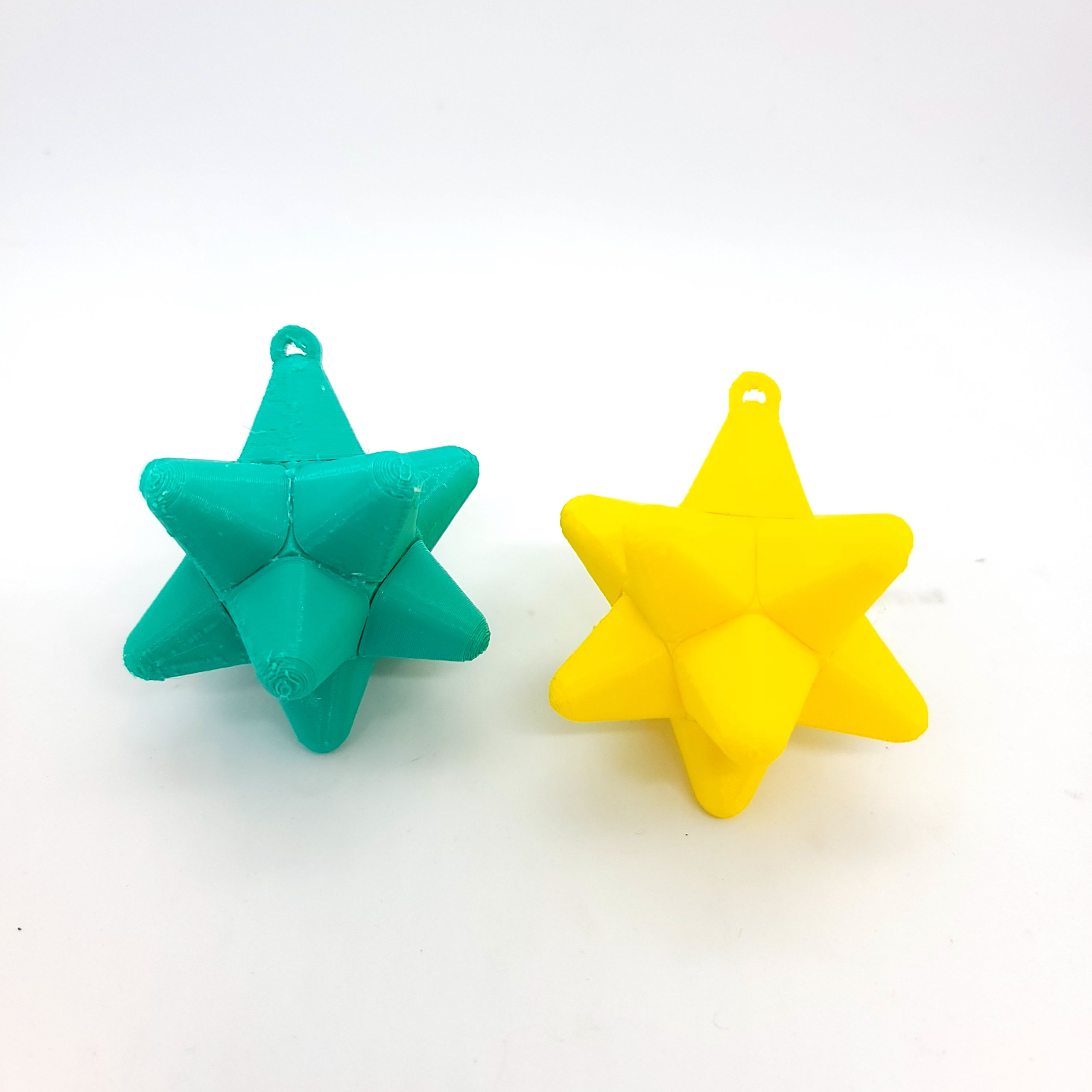 Whimsical 3D Printed Animal Crossing Star Fragment Christmas Ornament ...
