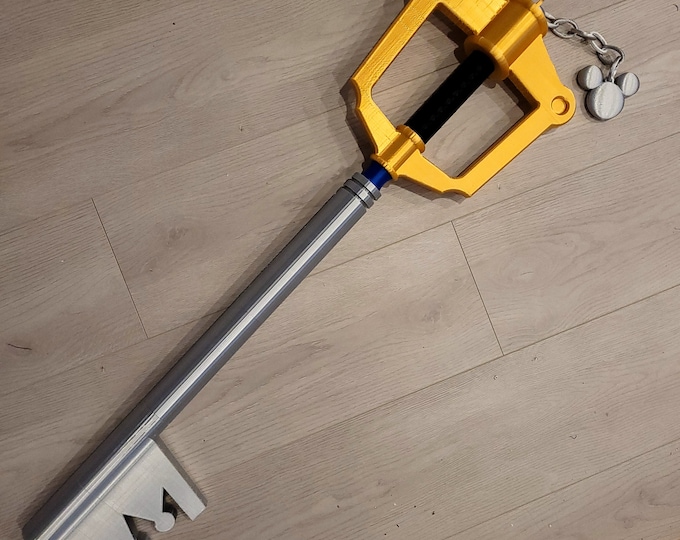 3D Printed Kingdom Hearts Sora's Keyblade - Etsy