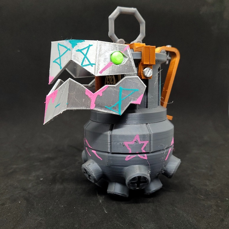 Jinx Chomp Grenade - League of Legends / Arcane - Etsy