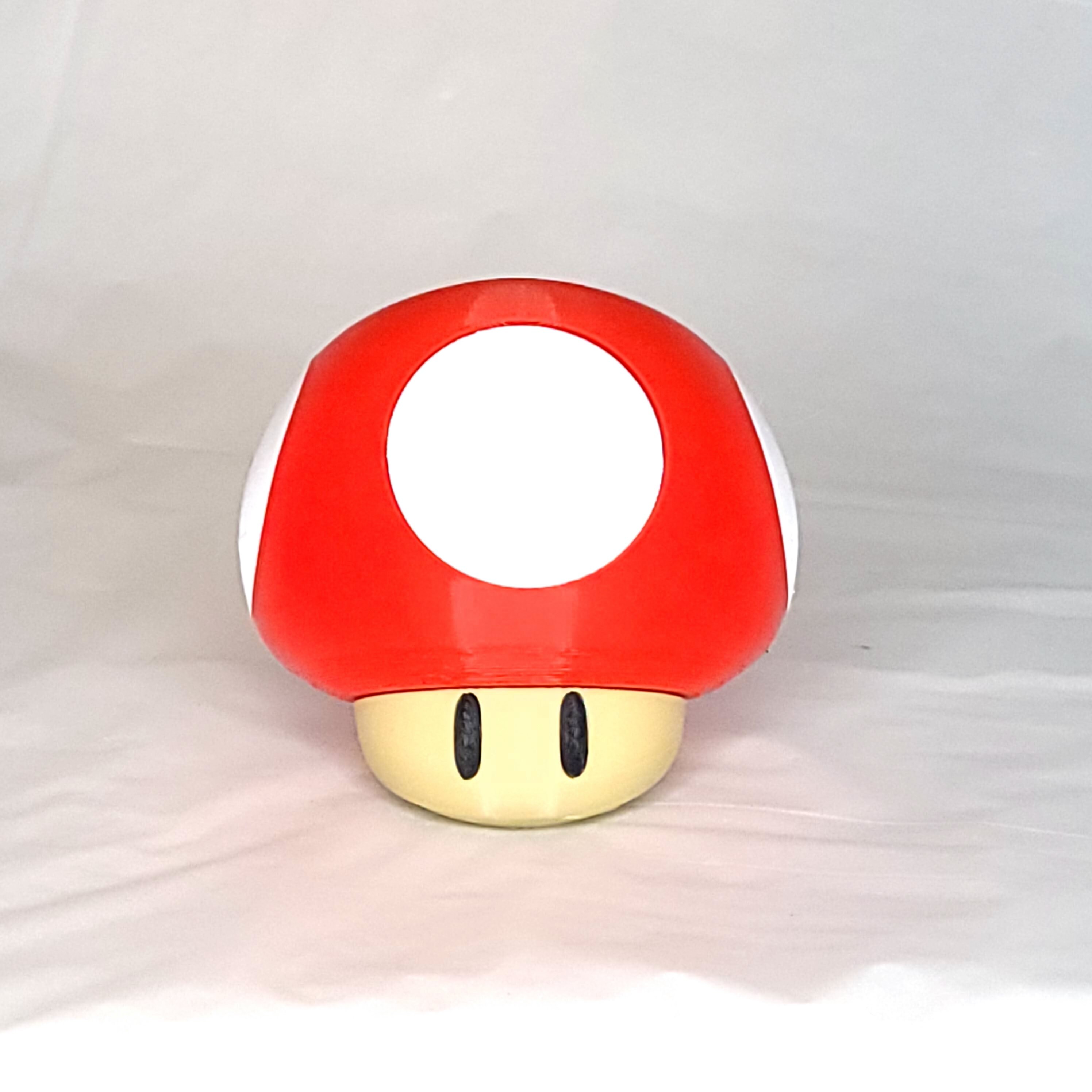 3D Printed Nintendo Mushrooms - Super Mario Home Decor and Collectibles ...