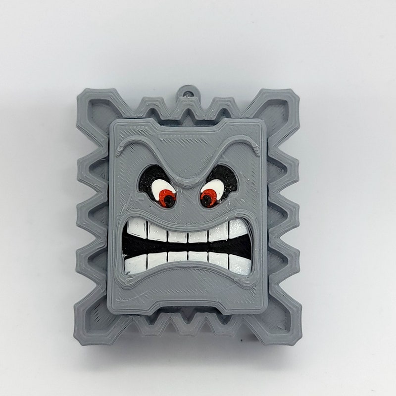 Thwomp Mario Can Crusher - Etsy