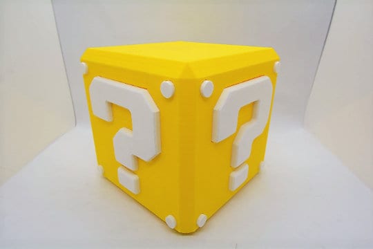 Nintendo Question Block From Super Mario Gift for Gamers 3D - Etsy Canada