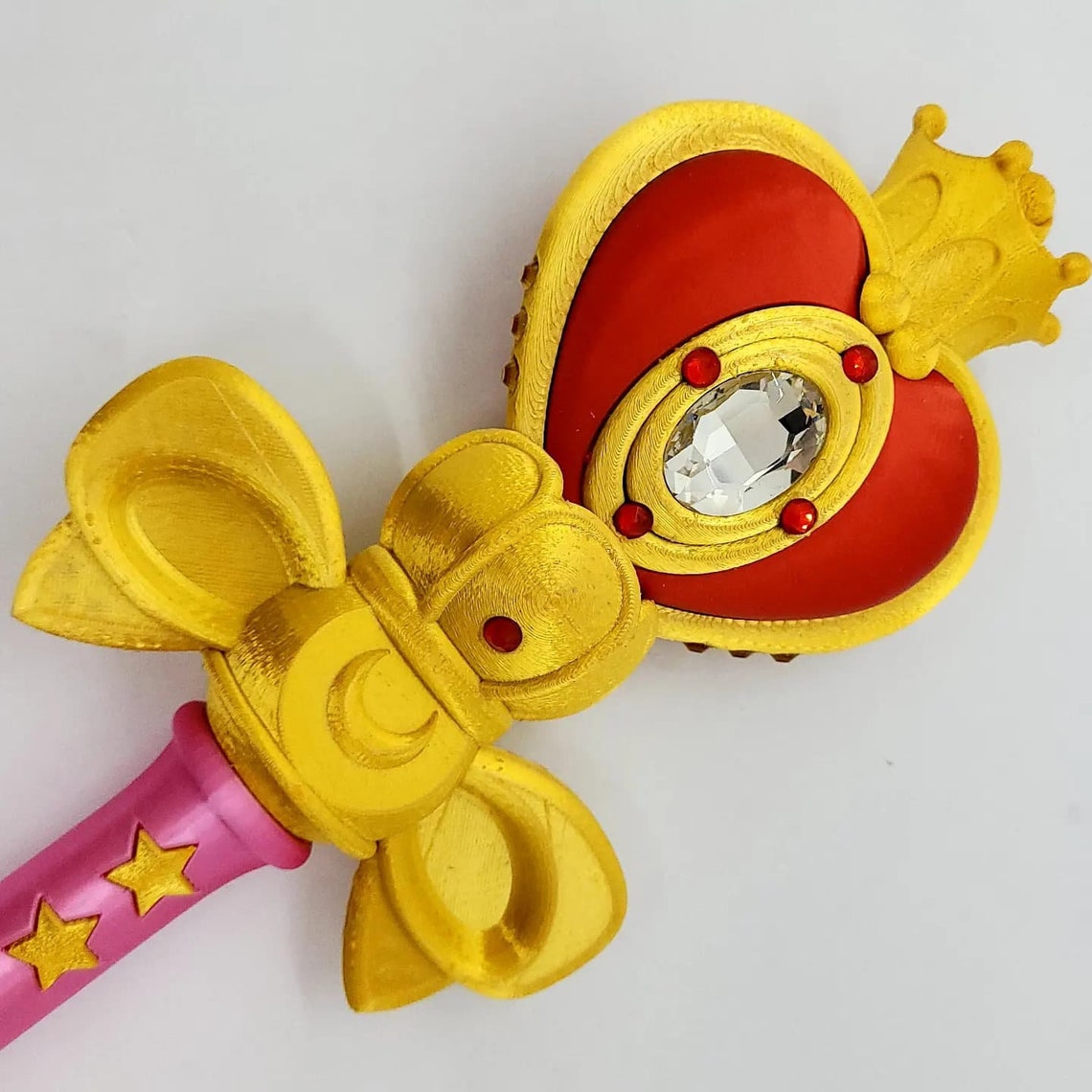 Sailor Moon Spiral Heart Moon Rod - Etsy