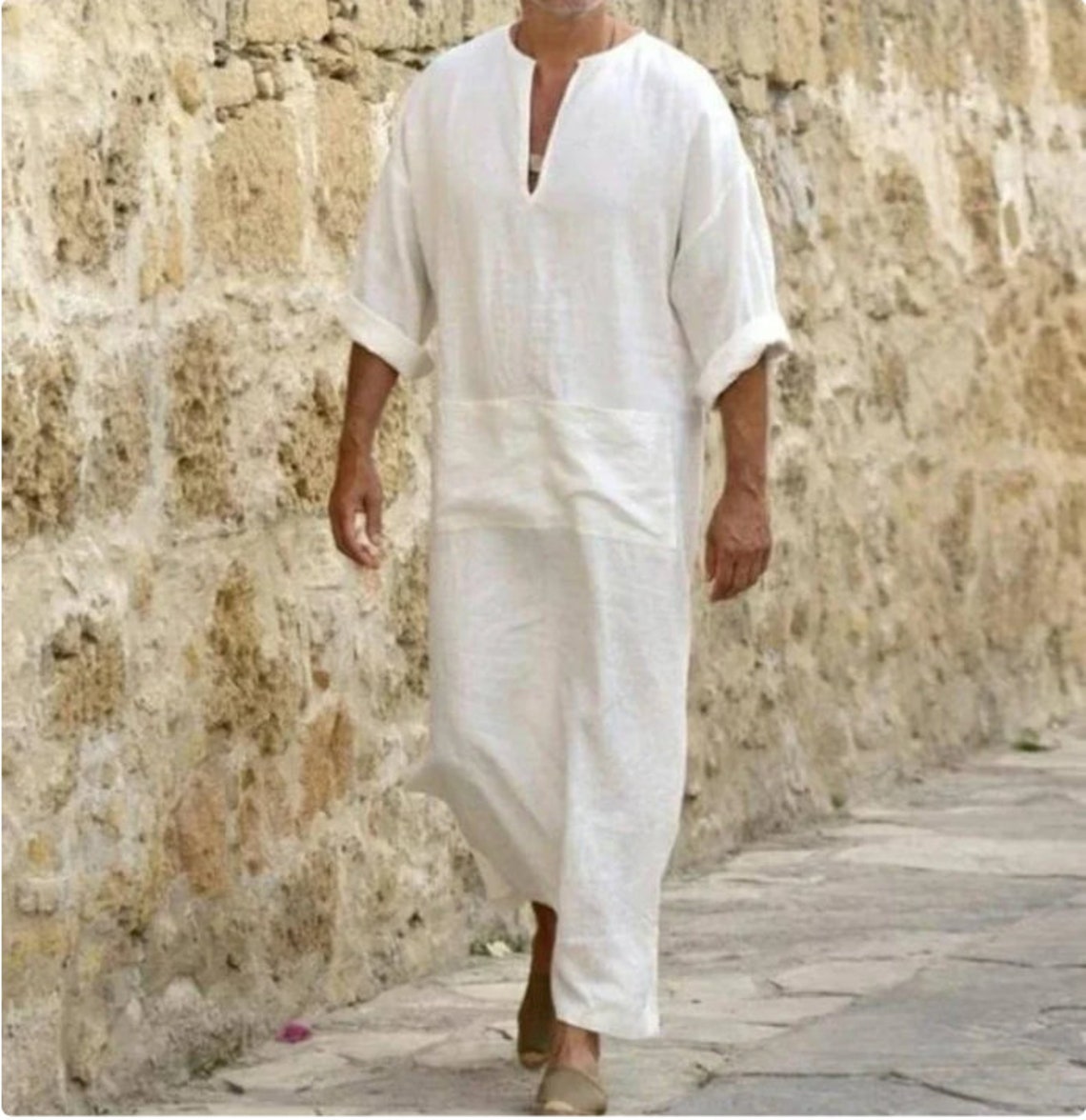 Men Muslim Robe Kaftan Indian Men's Robe Caftan Long - Etsy
