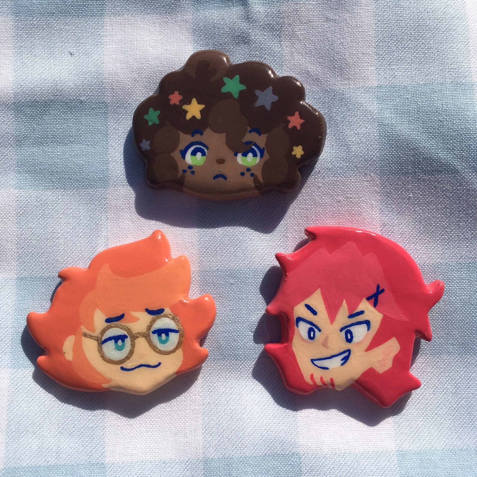 Custom Clay Pin READ DESCRIPTION - Etsy