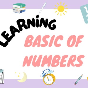Toddler & Kids Printable Numbers Busy Book-a4 Size,instant Download ...