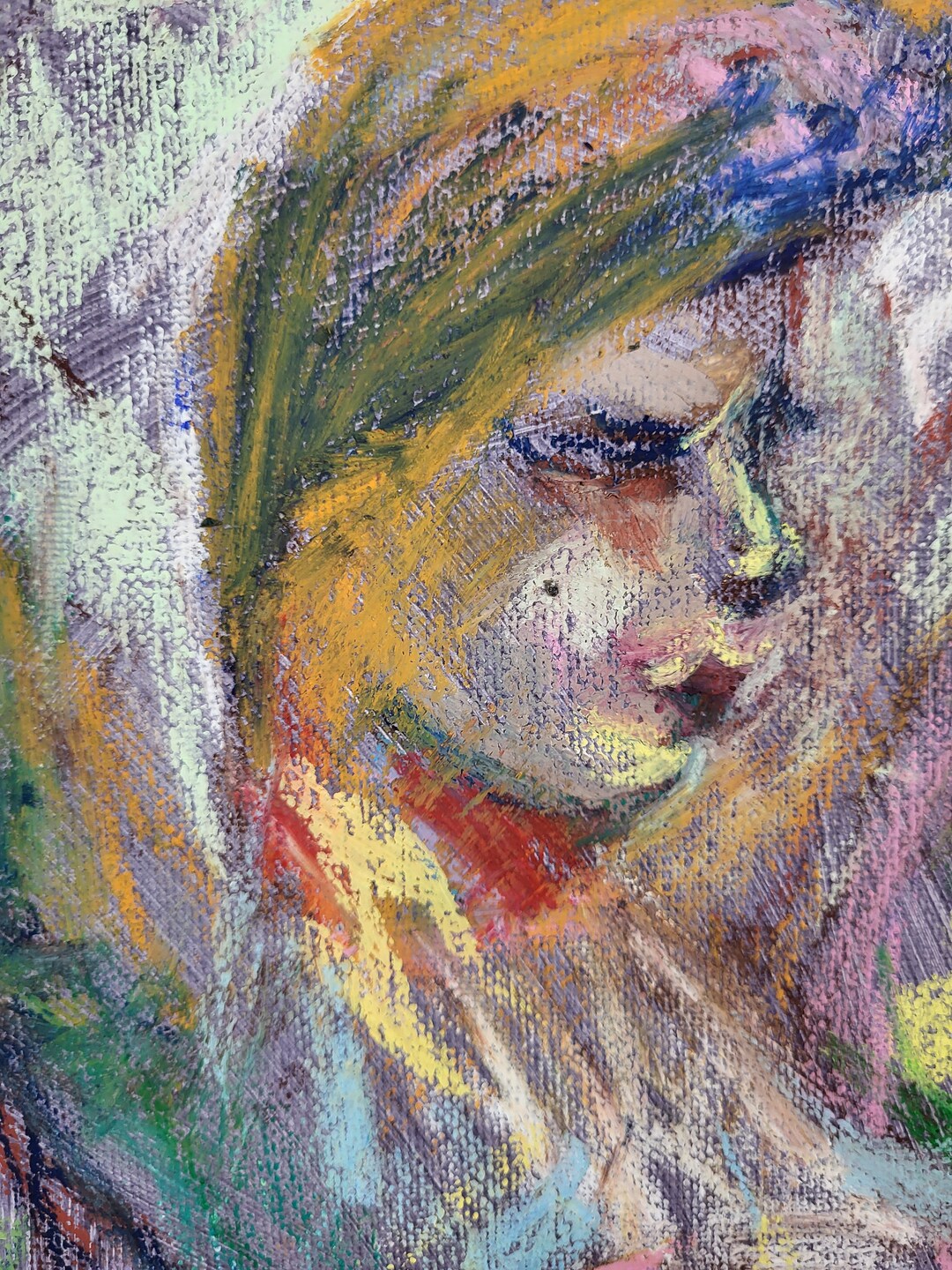Oil Painting Woman Nude Alexander Diener Art Unique Painting Mural ...