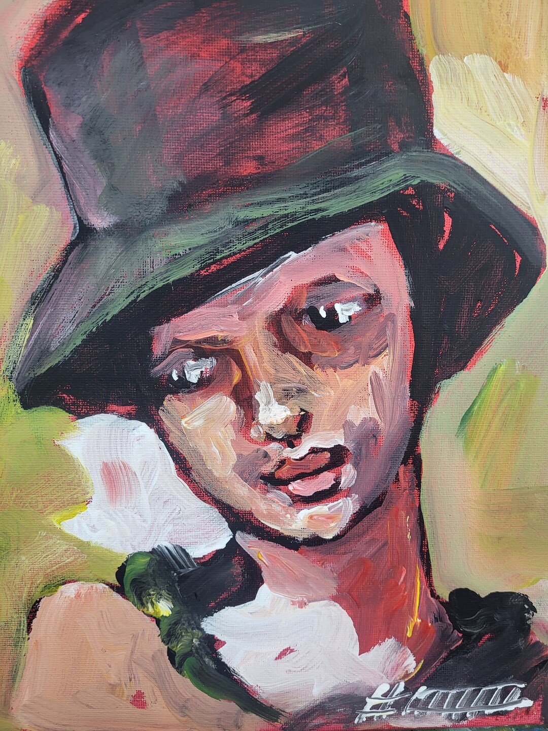 Oil Painting Oil Painting Portrait Woman Face Alexander Diener Art ...