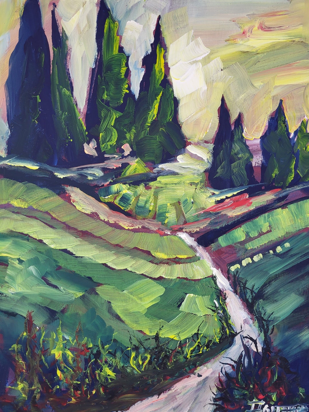 Oil Paintings Oil Paintings Nature Modern Art Art Unique Alexander ...