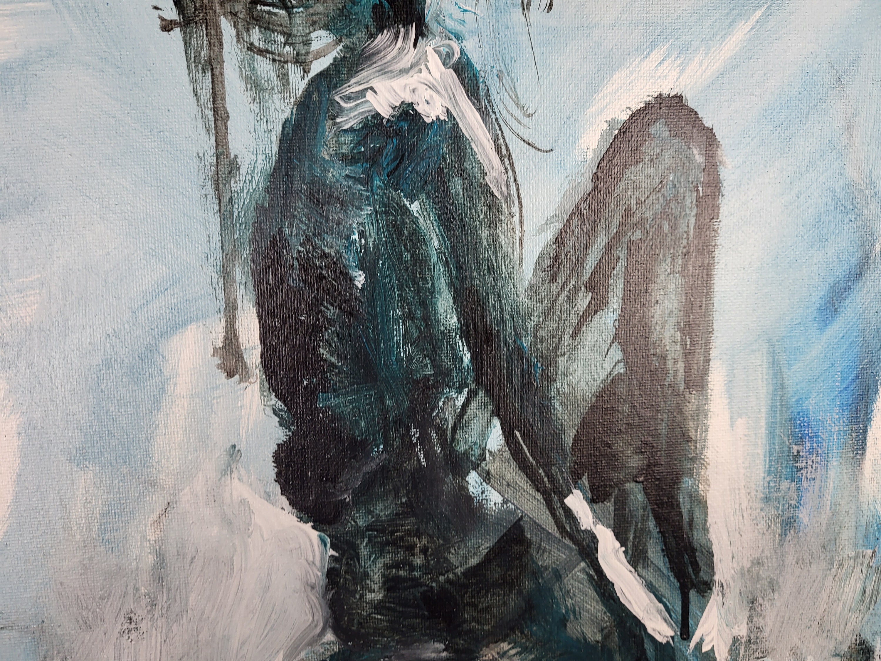 Oil Painting Oil Paintings Woman Abstract Alexander Diener Art Unique ...