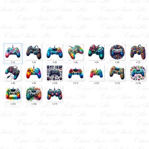 Colorful Game Controller Clipart, Colorful and Realistic Game Consoles ...