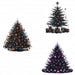 15 Black Christmas Tree Clipart, Christmas Tree Clipart, Watercolor ...