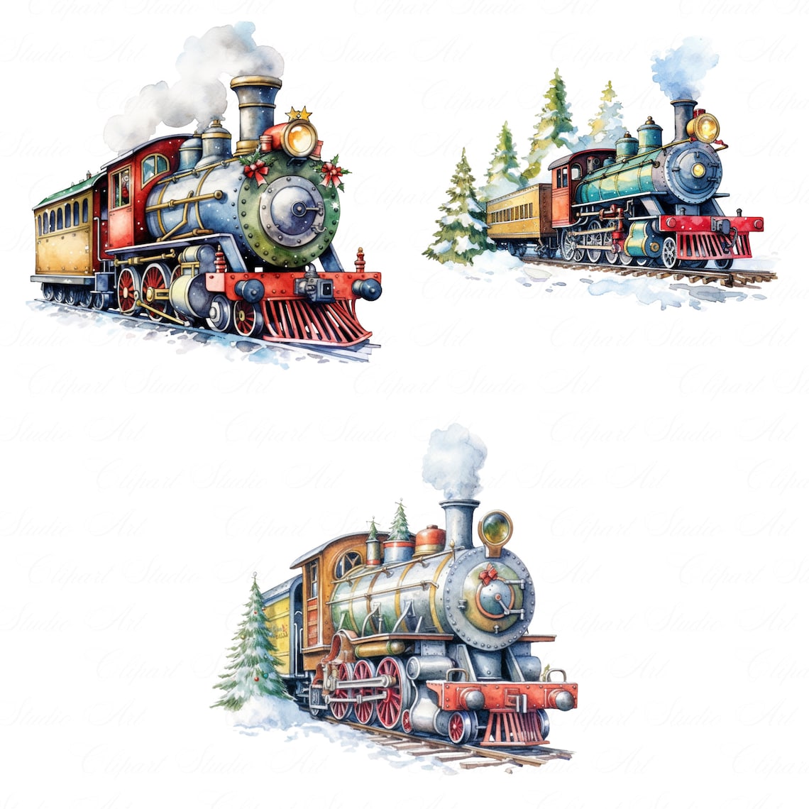 11 Christmas Polar Express Train Clipart ,christmas Polar Express ...