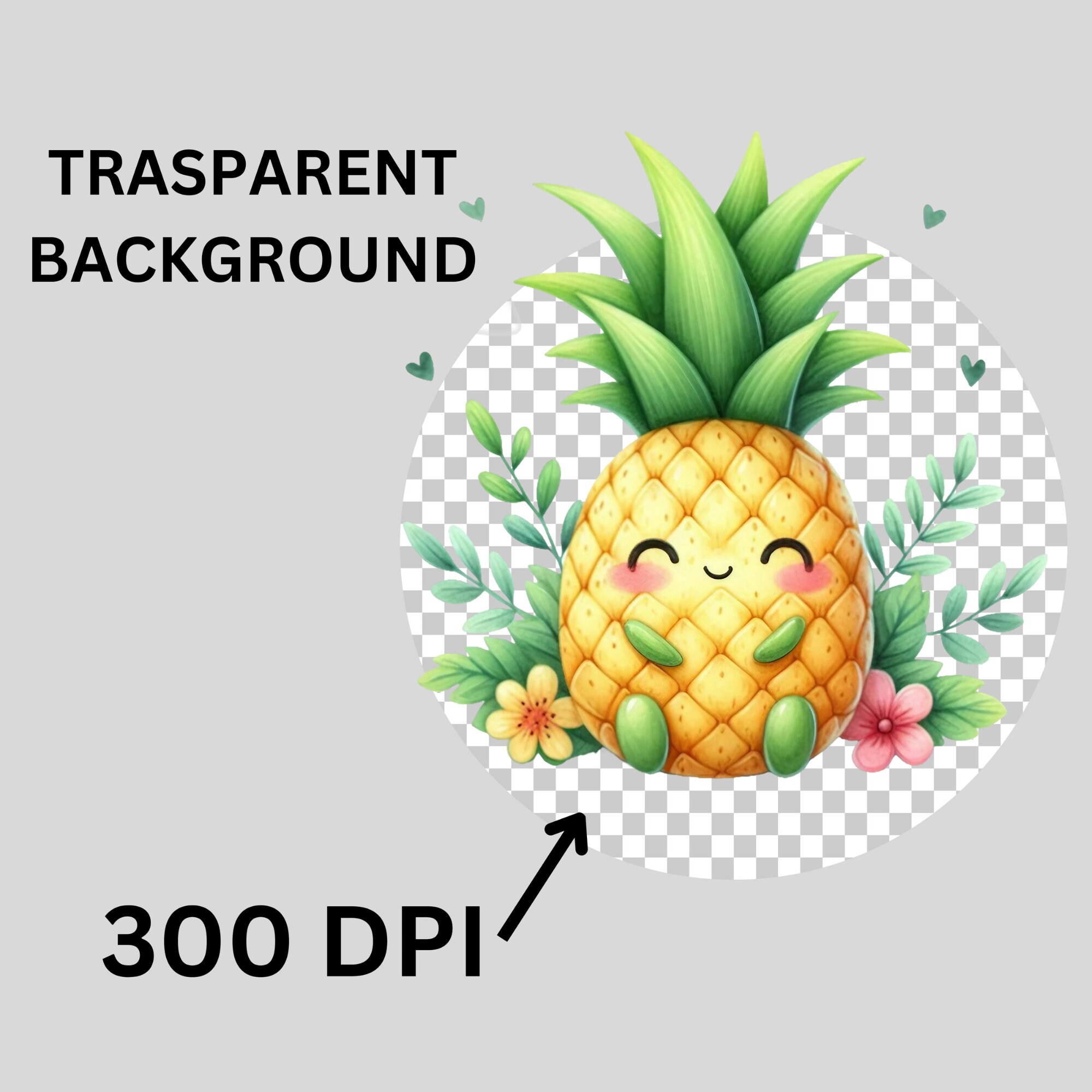 26 Cute Fruits Clipart, Various Colorful Fruits Clipart, Watercolor ...