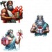 15 Christmas Greek Gods Clipart, Greek Gods Gift Clipart, Zeus, Ares ...