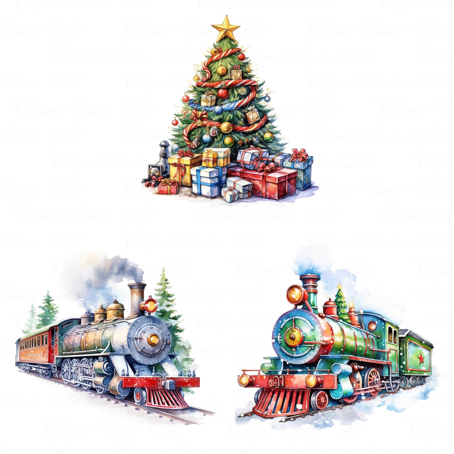 11 Christmas Polar Express Train Clipart ,christmas Polar Express ...