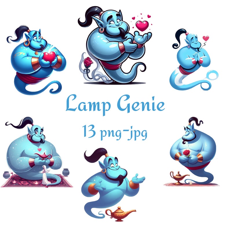 13 Lamp Genie Clipart, Valentine's Day Heart Lamp Genie Clipart ...