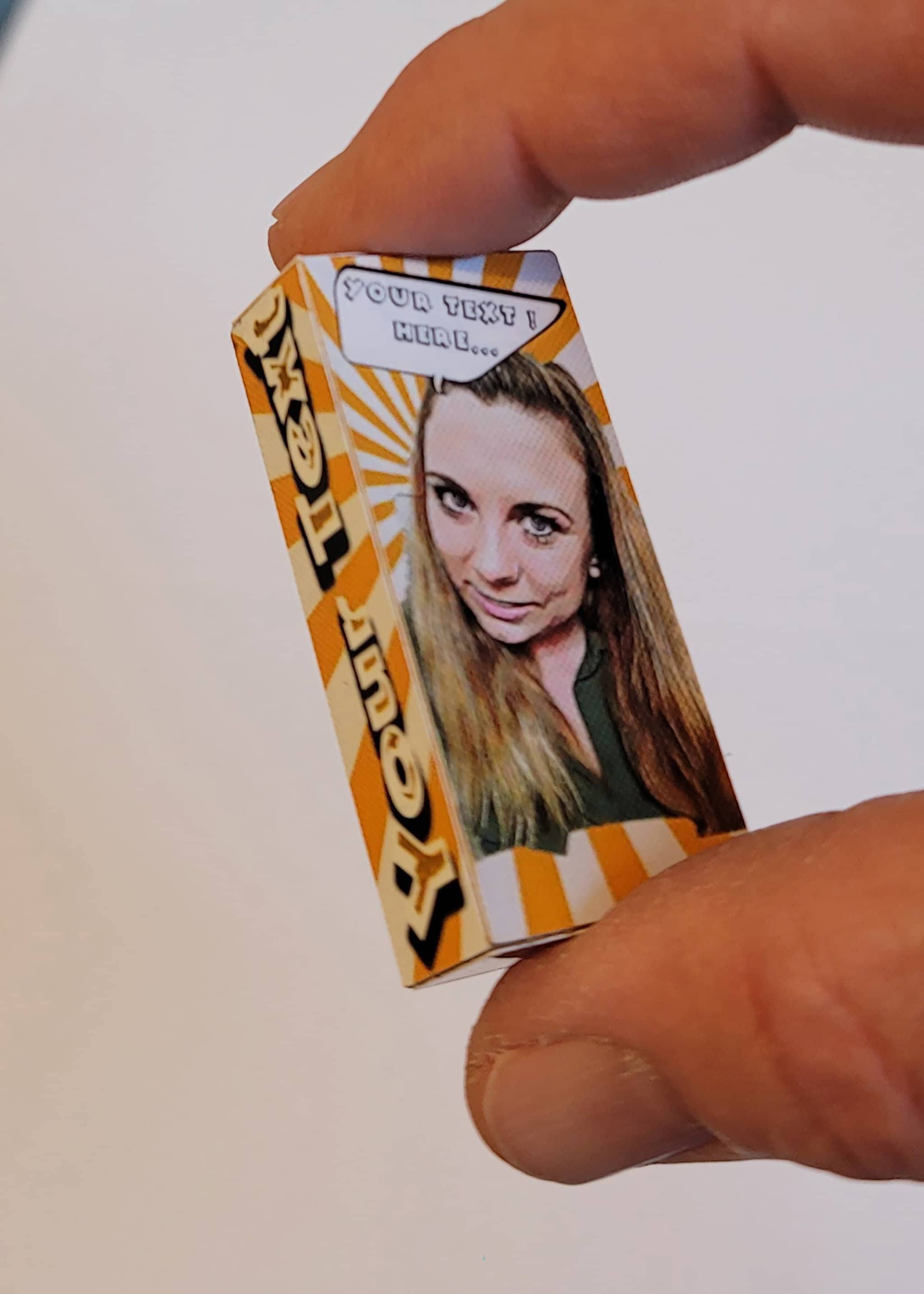 Custom Personalized Game Pieces From Your Photos Set of 4 Unique Board ...