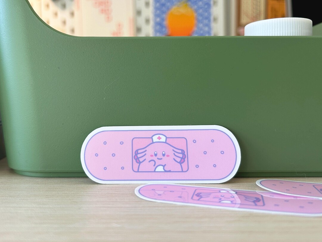 Band Aid Sticker – Waterproof Vinyl Decal for Laptops, Water Bottles ...