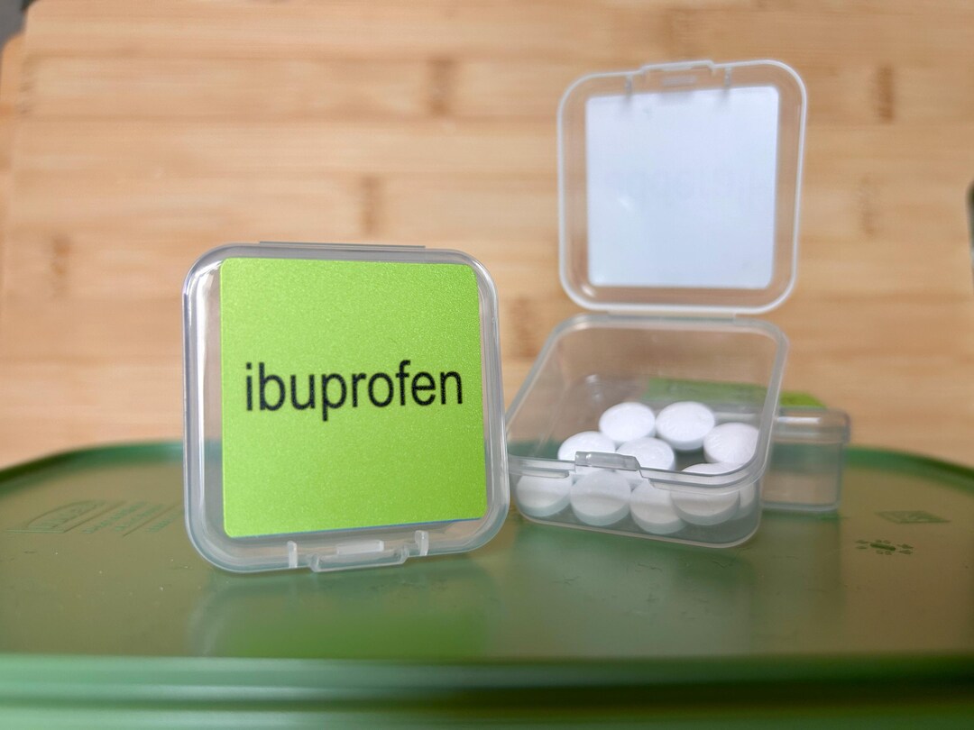 Brat-themed Ibuprofen Travel Case – Charli XCX Pill Organizer, First ...