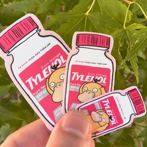 Psyduck Sticker, Waterproof Pokemon Sticker - Etsy