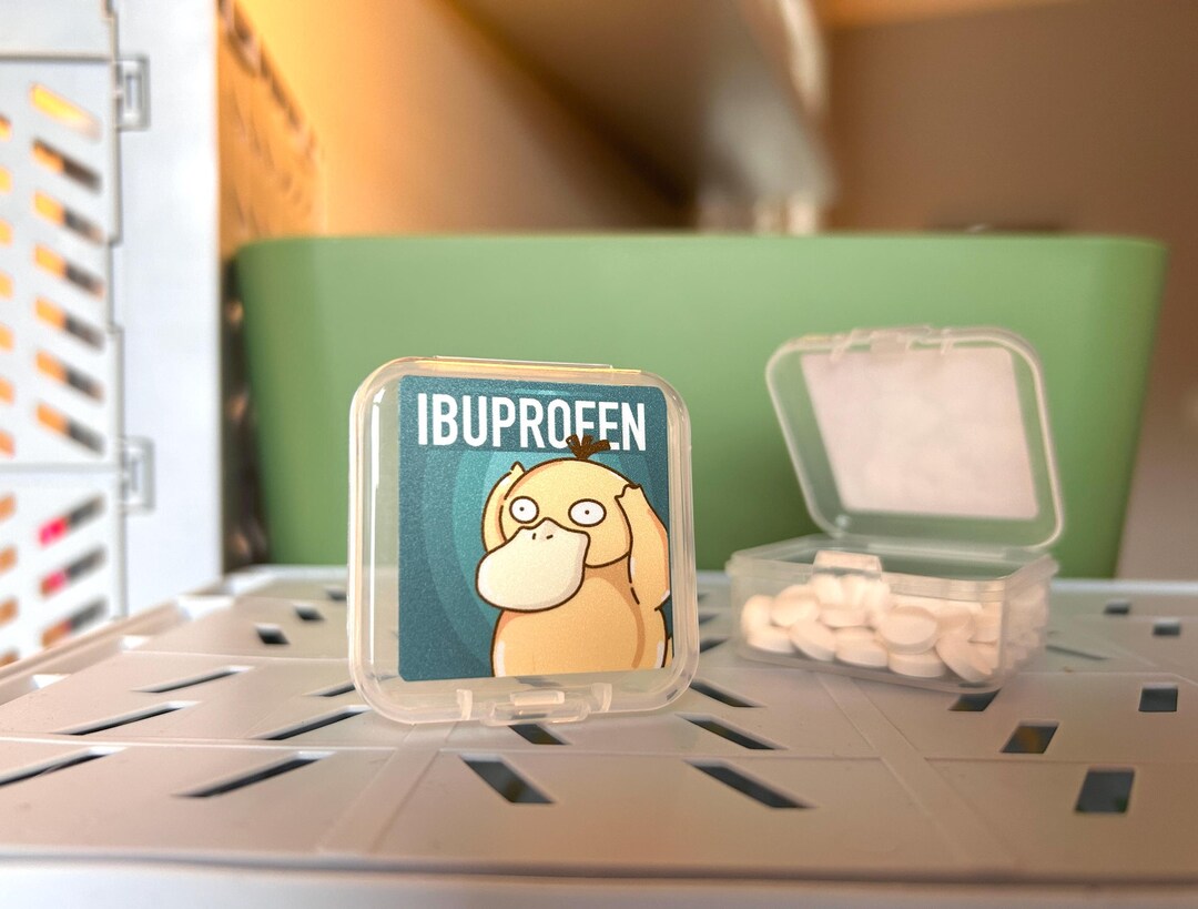 Ibuprofen Travel Case – Organizer, First Aid Kit, and Pill Container - Etsy