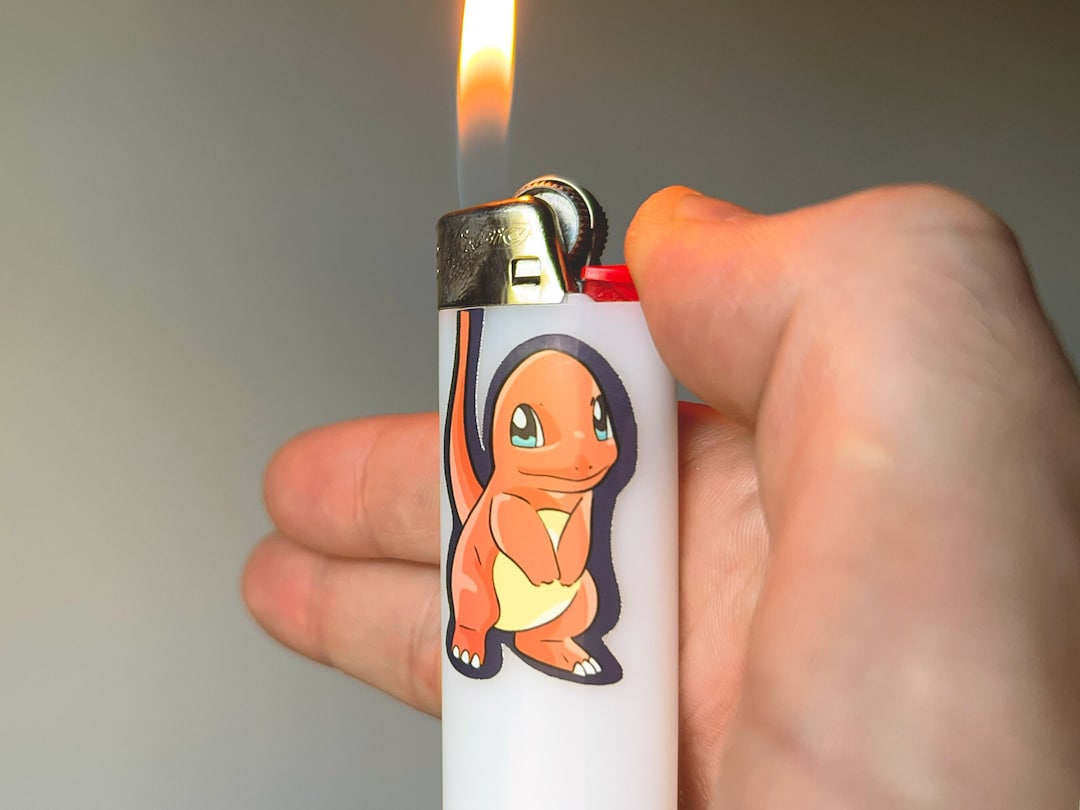 Charmander Lighter Sticker Sheet - Etsy