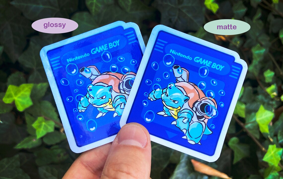 Blastoise Sticker Pokemon Red and Blue - Etsy