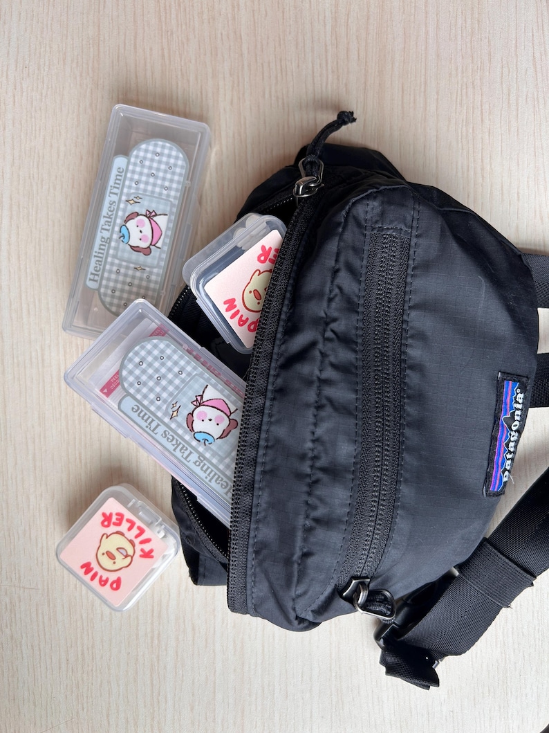 Mini Band-aid Case – Cute Travel First Aid Storage - Etsy