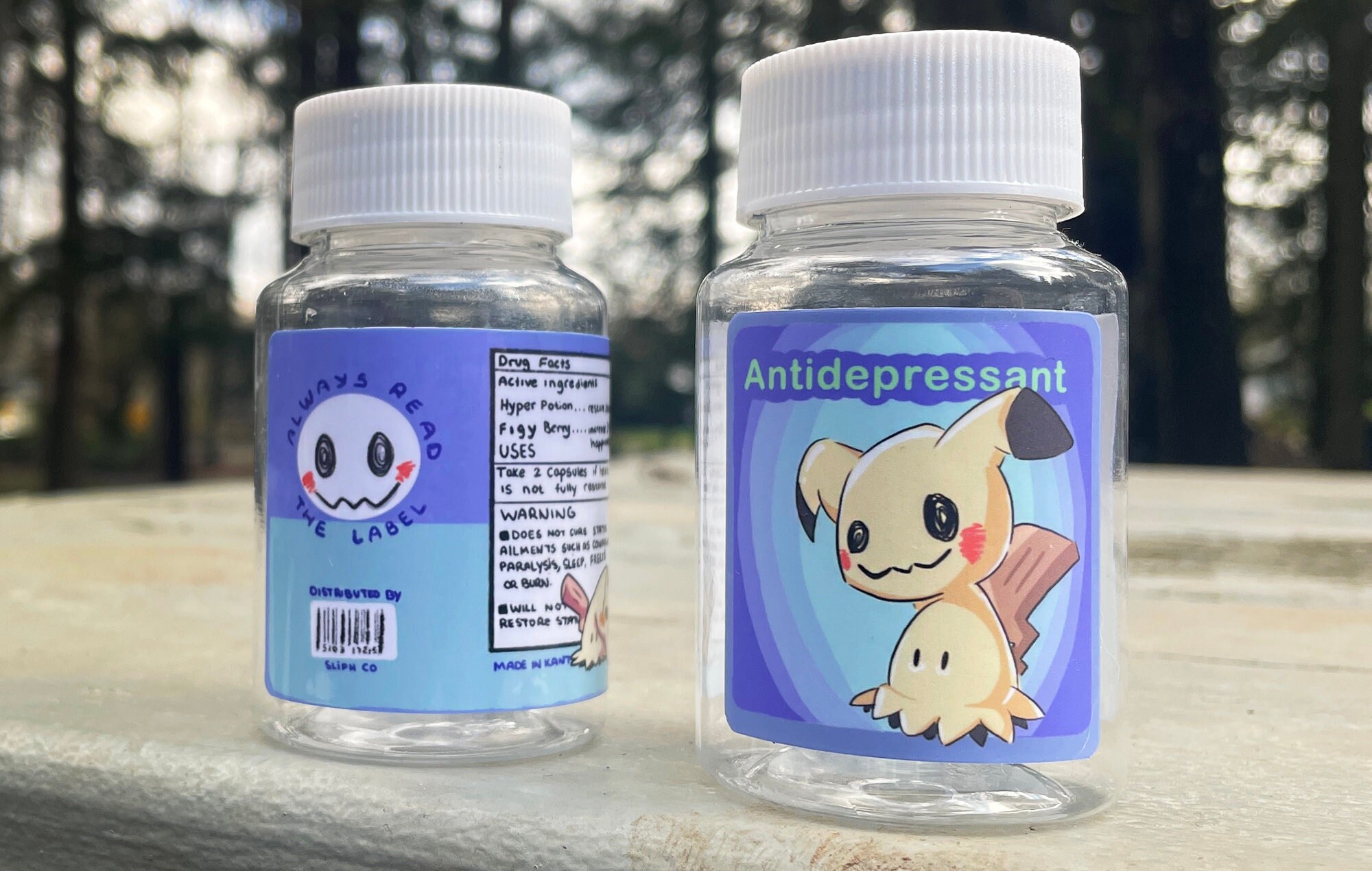 Antidepressants Bottle