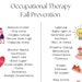 Occupational Therapy Fall Prevention; Occupational Therapy; Energy ...