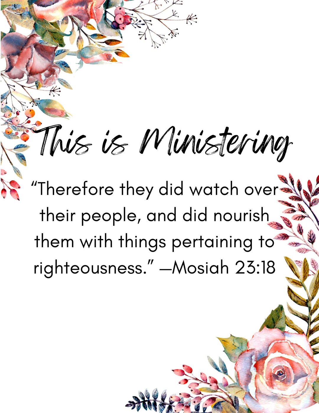 Relief Society; This is Ministering; Church of Jesus Christ of Latter ...