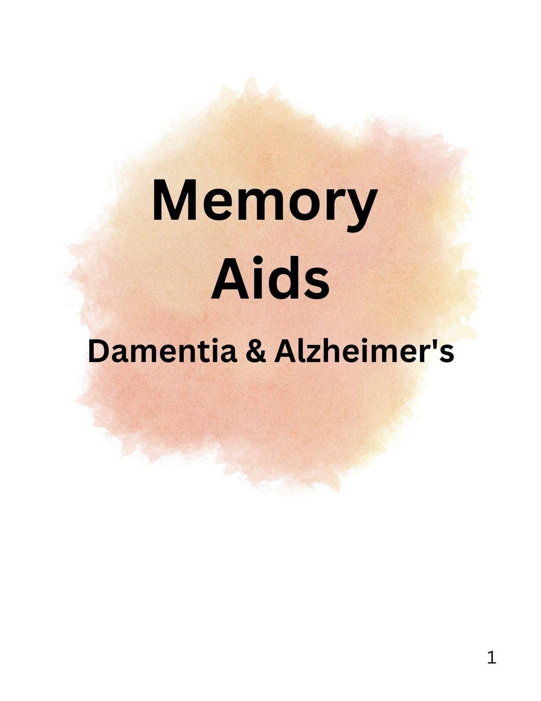 Memory Aids for Dementia/alzheimer's Patients; Occupational Therapy ...