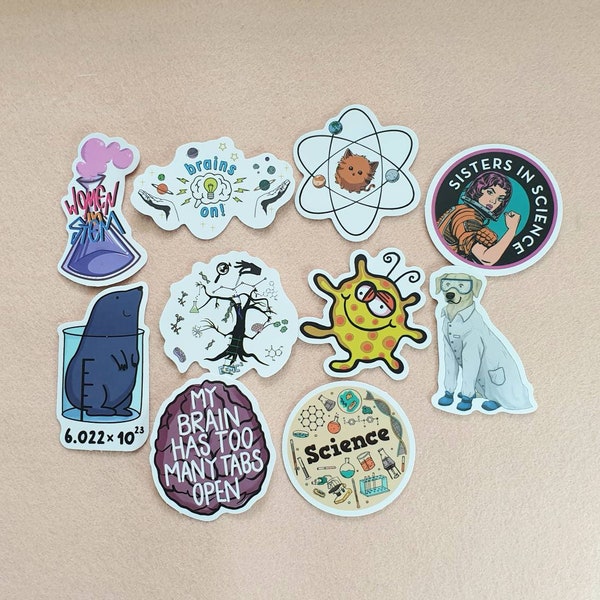 Science Sticker - Etsy