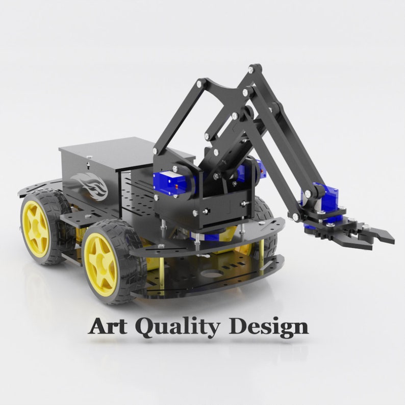 Laser Cut Files for 4WD Crane Project, Super for Arduino 4WD Robotic ...