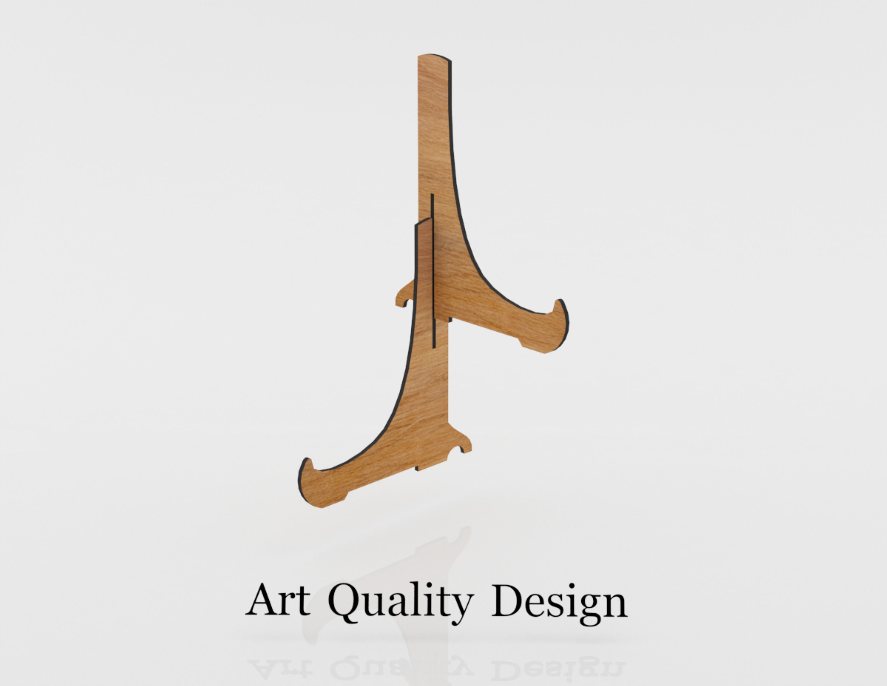 Laser Cut Easel Stand 6 Size, Plate Stand, Photo Frame Display ...