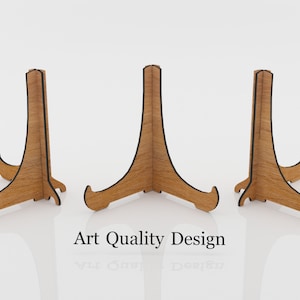 Laser Cut Easel Stand 6 Size, Plate Stand, Photo Frame Display ...