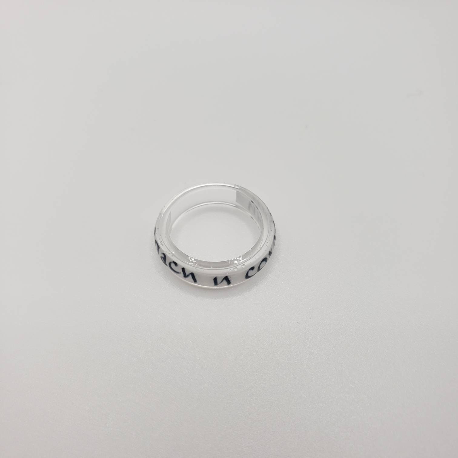 Save & Protect-russian Orthodox Prayer Ring Set /stackable Resin Rings ...