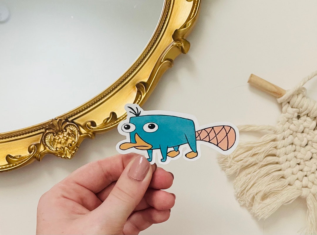 Perry the Platypus Sticker Decal Waterproof Glossy Sticker Bulk - Etsy
