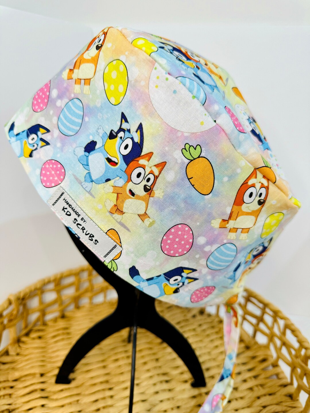 BLUEY Scrub Hat Cap Australia, Theatre Hat, Surgical Cap Hat Australia ...