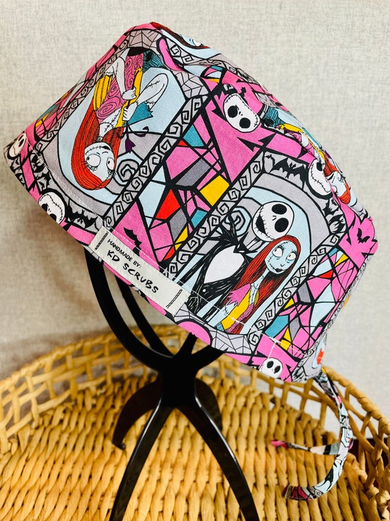 Nightmare Before Christmas Scrub Cap Halloween Scrub Cap - Etsy